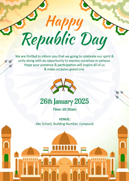Design Your Republic Day Invitation Today