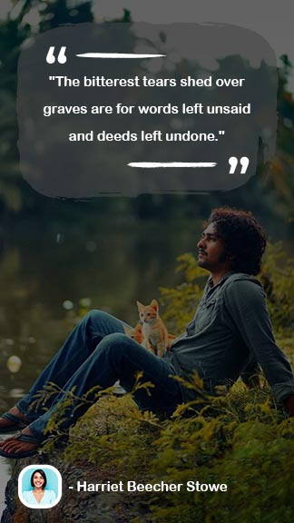 Sad Quotes Instagram Story Template