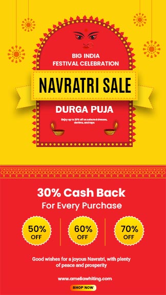 Durga Puja Poster Elegant Designs for Your Festival