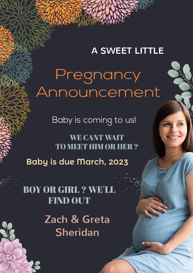 Free Pregnancy Announcement Templates