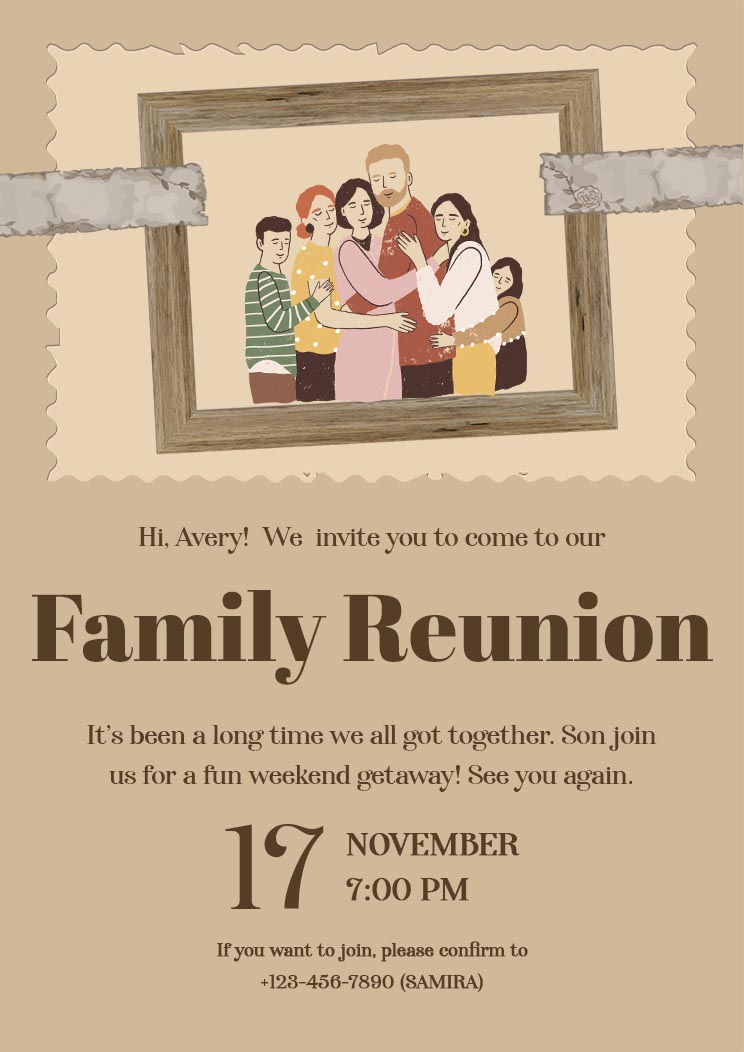 100+ Free Family Reunion Invitation Templates