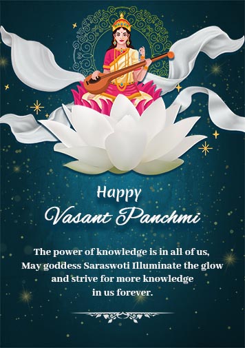 Happy Vasant Panchami Poster Creative Design Ideas