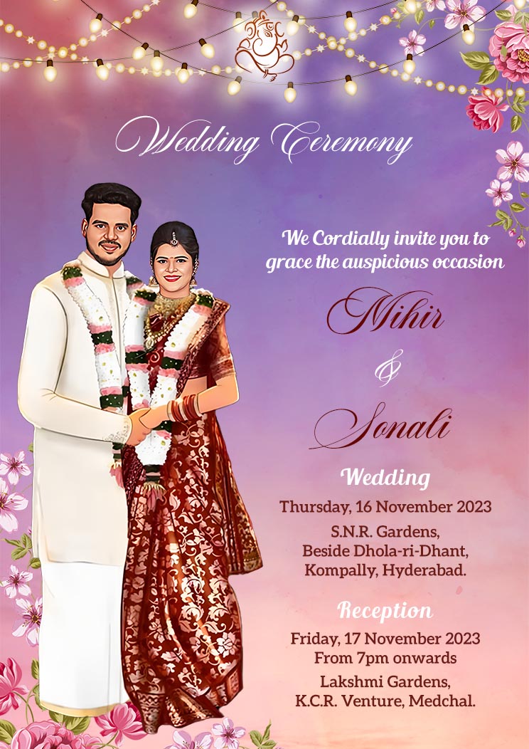 Invitation Card in Tamil Free Design & Download Now
