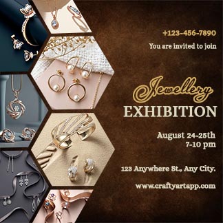 Editable Exhibition Invitation | Free Invite for Exhibition