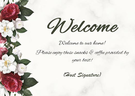 Best Welcome Card Templates Online - Crafty Art
