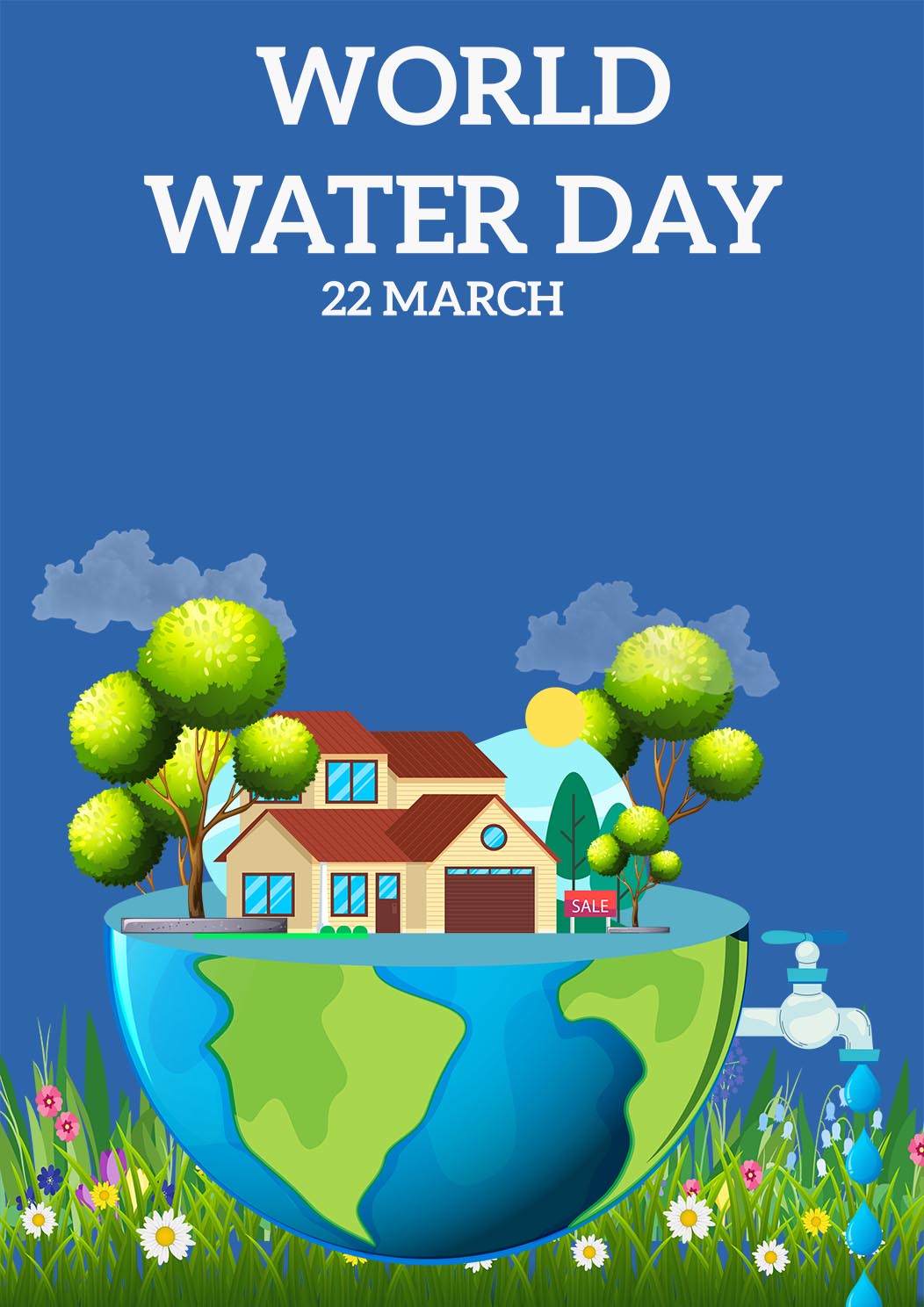 2.7K+ Save the Water Poster Templates