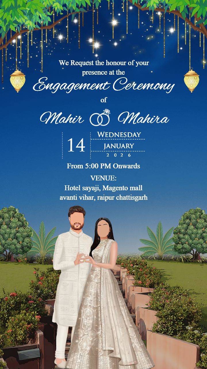 Engagement Card Designs Templates | Free Download