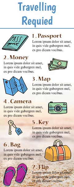 Traveling Required Infographic Template