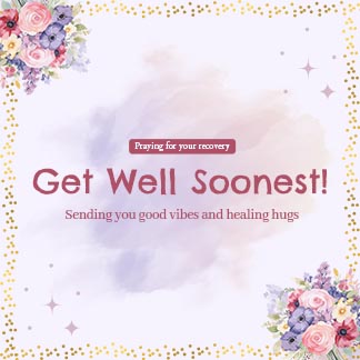 Beautiful Get Well Soon Quote Post