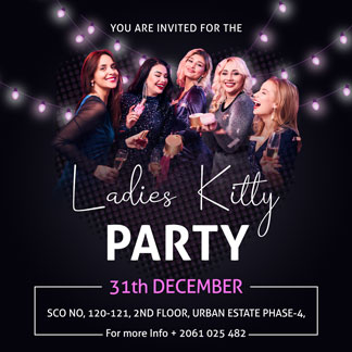Free Online Kitty Party Invitation