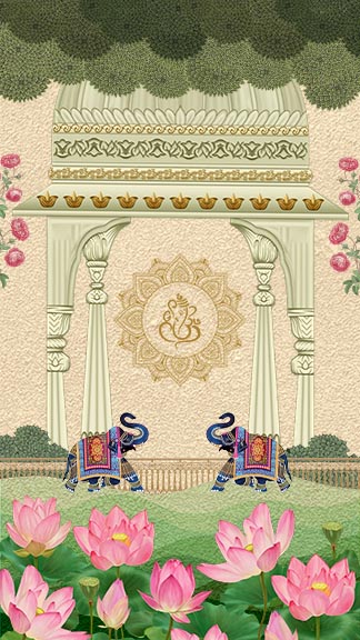 Personalized Vastu Puja invitation Cards