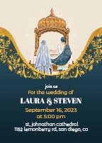 Colourful Wedding Invitation Card Download