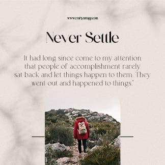 Simple Real Life Quote Post