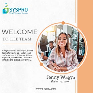 New Employee Joining Instagram Post Template