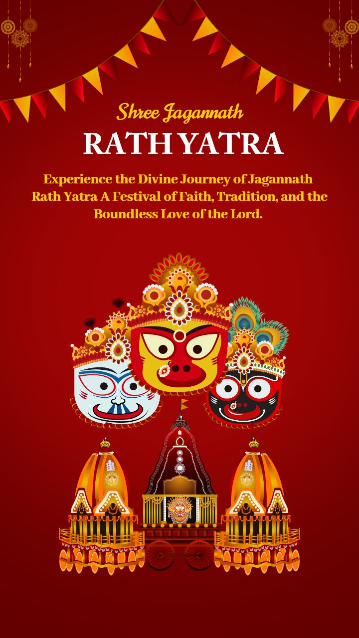 Jagannath Rath Yatra 2025: Status, Images & Invitation cards