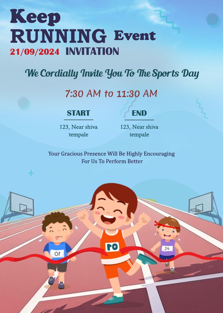 Create Sports Invitation Templates