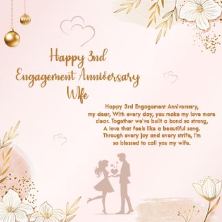 50+ Lovely Engagement Anniversary Wishes & Quotes For Wife
