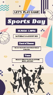 Exciting Sports Invitation Templates